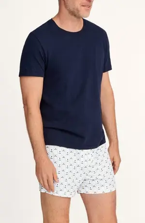 PETITE PLUME Assorted 3-pack Cotton Twill Boxers