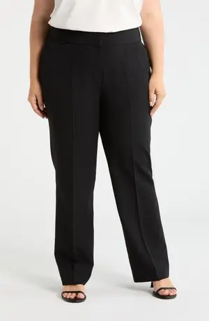 TAHARI ASL Bell Bottom Trousers - Black