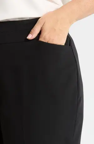 TAHARI ASL Bell Bottom Trousers - Black