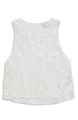 Ag Emilee Sheer Sleeveless Top