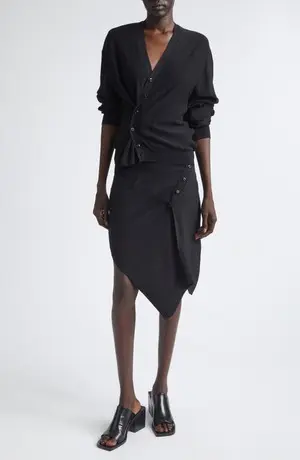 LEMAIRE Twisted Merino Wool Blend Cardigan