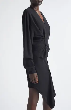 LEMAIRE Twisted Merino Wool Blend Cardigan