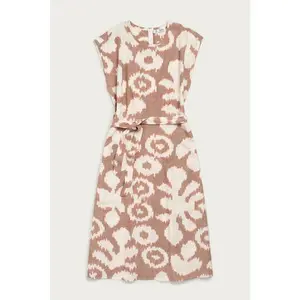 Bridge & Burn Eloise A-line Dress - Pop Leaf
