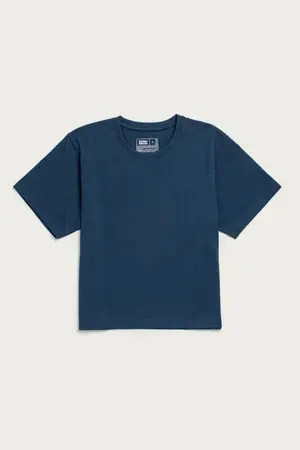 Bridge & Burn Recycled Boxy Tee - Cobalt