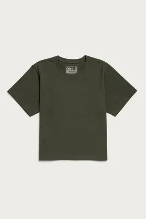 Bridge & Burn Recycled Boxy Tee - Olive