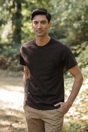 Bridge & Burn Recycled Pocket Tee - Truffle
