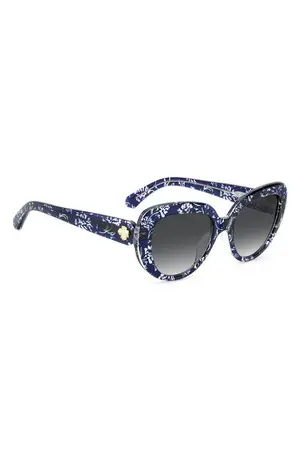 Kate Spade New York Rana 53mm Rectangular Sunglasses - 06qs-9o