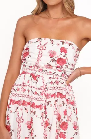 PETAL & PUP Noelia Strapless Romper