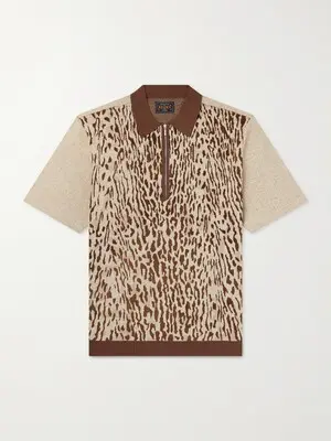 Beams Short Sleeve Polos For Men