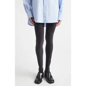 MAISON MARGIELA Stretch Cupro Leggings - Black