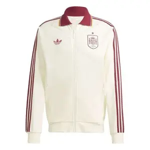 Adidas Spain National Team 2026 Away Anthem Jacket - White