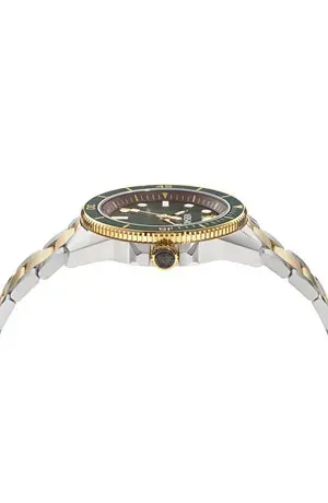 Versace Greca Force Two-tone Bracelet Watch