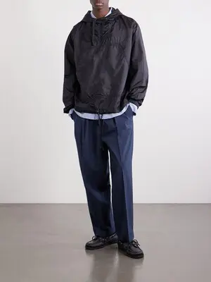 BEAMS Wool-blend Hooded Anorak