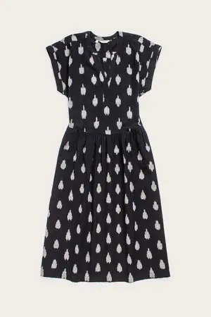 Bridge & Burn Ira Midi Dress - Eclipse Ikat