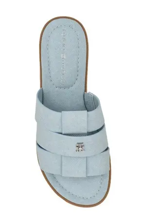 Tommy Hilfiger Moden Slide Sandal - Blue