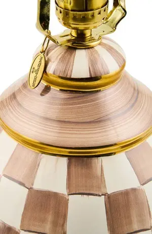 MACKENZIE-CHILDS Check Globe Lamp