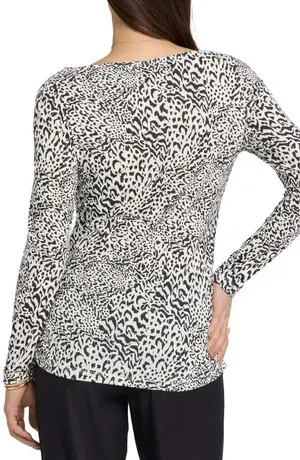 NYDJ Bateau Neck Knit Top - Caitlyn