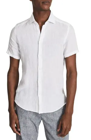 Reiss Spread Collar Shirts For Men