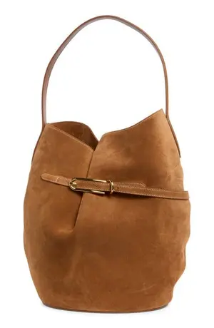 Liffner Silver Tone Bucket Bags