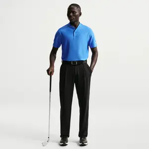 Nike Velocity Dri-fit Blade Collar Golf Polo - Blue
