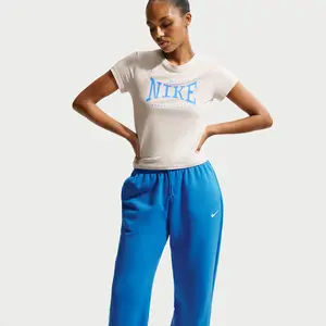 Nike Phoenix Fleece High-waisted Oversized Sweatpants - Blue