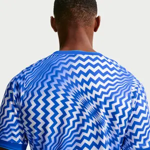 Nike Slovenia Dri-fit Soccer Short Sleeve Top - Blue