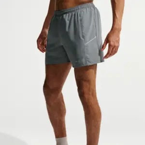 Nike Miler Dri-fit 5" Brief-lined Running Shorts - Grey