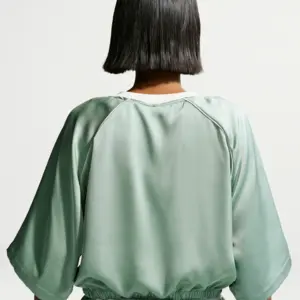 Nike Oversized Satin Top - Green