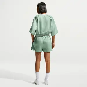 Nike Oversized Satin Top - Green