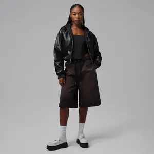 JORDAN Flight Faux Leather Jacket