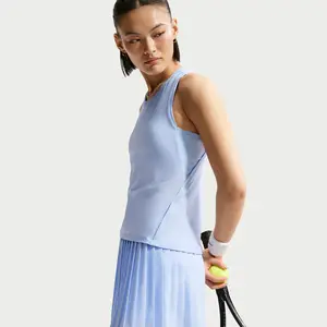 Nike Victory Dri-fit High-waisted Tennis Skirt - Blue