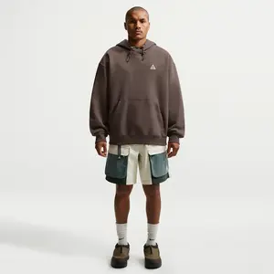 Nike Tuff Fleece Pullover Hoodie - Brown