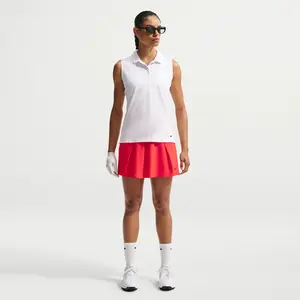 Nike Golf Club Dri-fit Flouncy Golf Skirt - Red