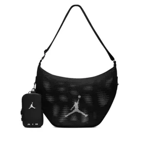 JORDAN Sport Ball Tote With Detachable Pouch - Black