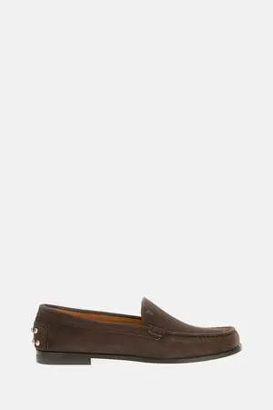 TOD'S Mocassino Gommini Metallo - Marrone