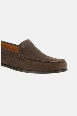 TOD'S Mocassino Gommini Metallo - Marrone