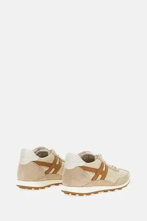 Hogan Lace-up Sneakers - Beige