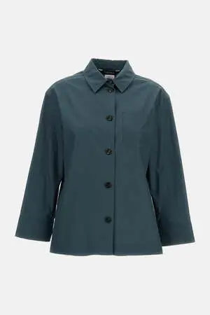 Max Mara Arianne Cotton Poplin Shirt - Grey