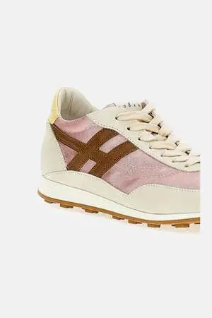 Hogan Athletic H699 Lace-up Sneakers - Rose