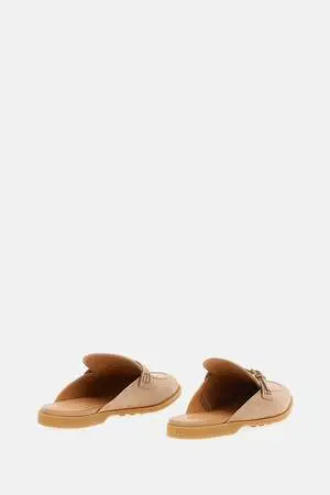TOD'S Sabot Gommini In Nubuk - Rosa