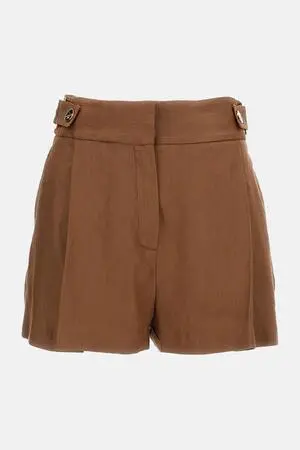 Elisabetta Franchi Button Detailed Bottoms For Women