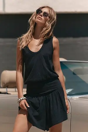 Free People Gigi Mini Dress - Black