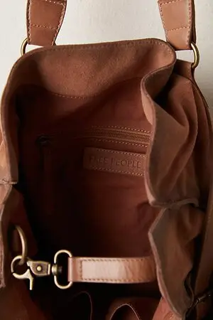 Free People Wild Thing Suede Tote