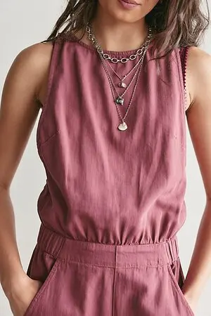 Free People We The Free Margo Jumpsuit - Cowboy
