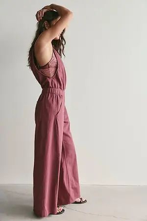 Free People We The Free Margo Jumpsuit - Cowboy
