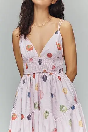 EN SAISON Fruit Medley Midi Dress
