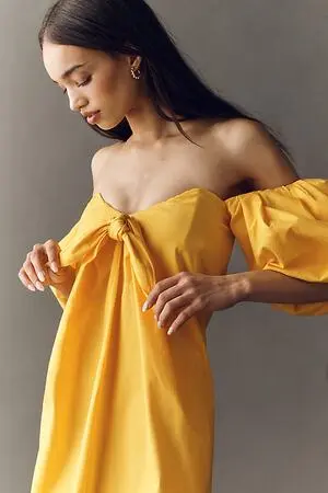 Caroline Constas Reyna Off-the-shoulder Dress