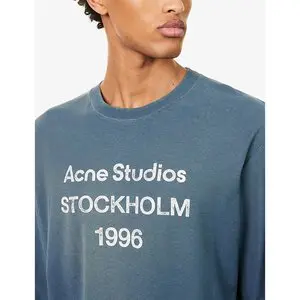 Acne Studios Edden 1996 Long-sleeve Cotton-blend T-shirt