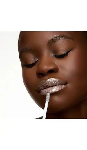 WONDERSKIN Wonder Blading Top Gloss - Silver Glitter