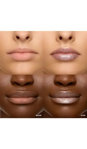 WONDERSKIN Wonder Blading Top Gloss - Silver Glitter